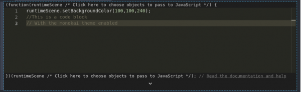 Preferences [GDevelop wiki]